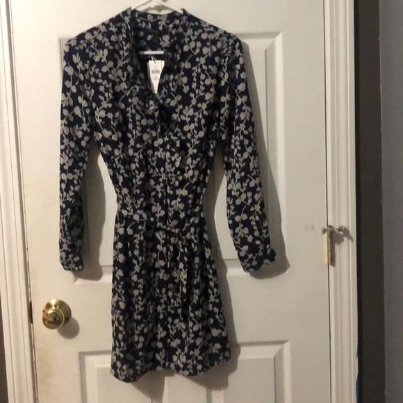 Banana Republic | Dresses | Banana Republic Floral Dress With Ruffles ...